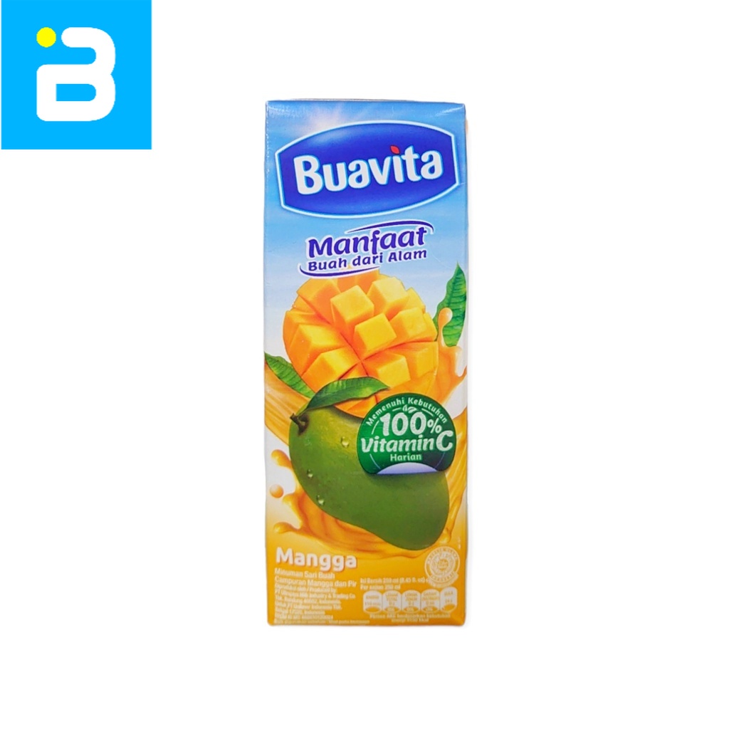 Jual Buavita Mangga 250 ML | Shopee Indonesia