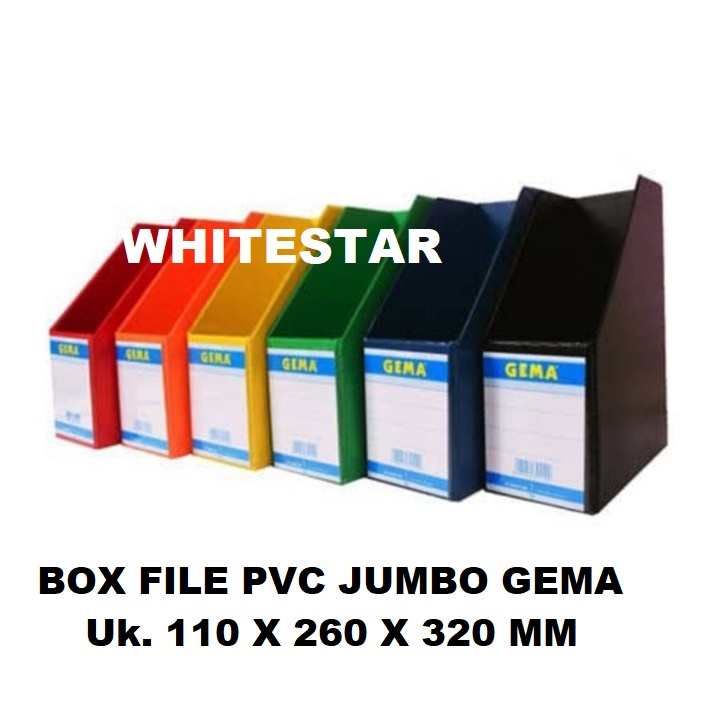 Jual box file jumbo matt pvc gema 11 cm | Shopee Indonesia
