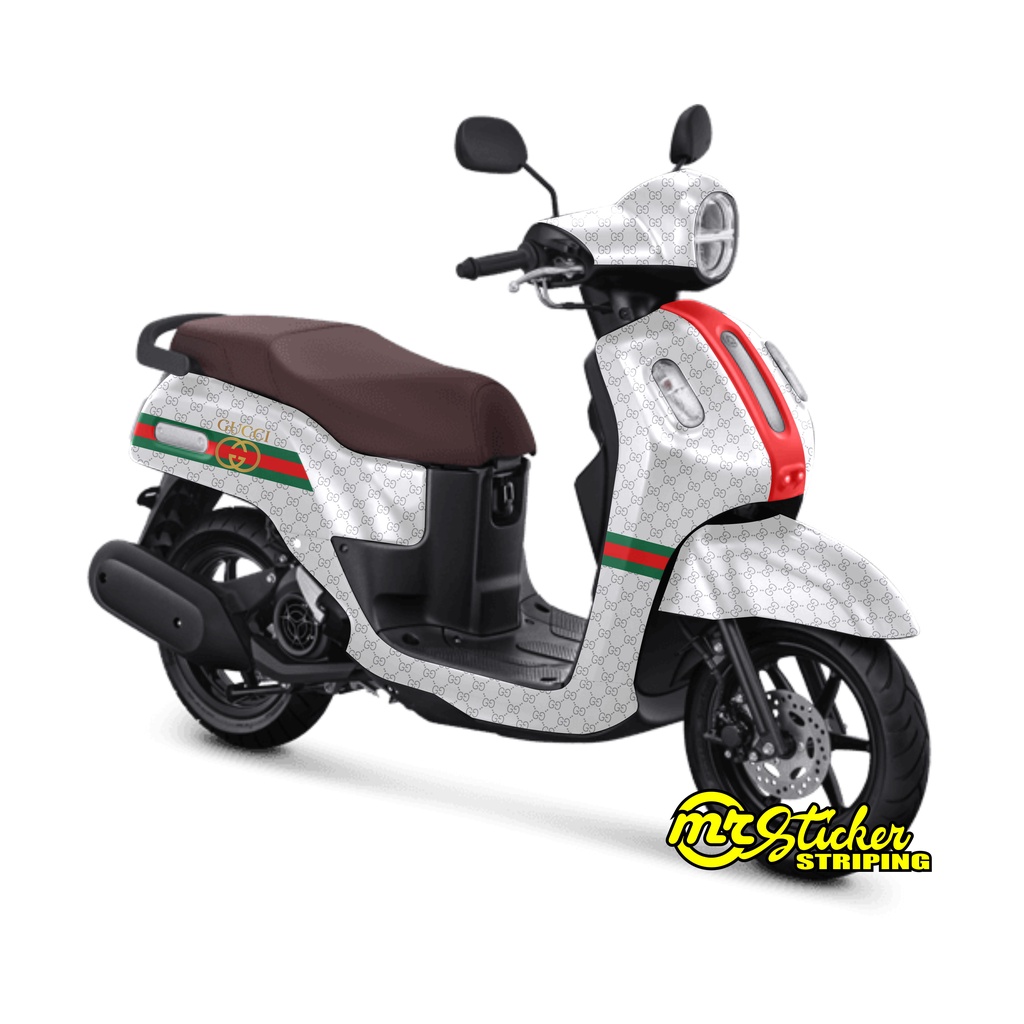 Jual Decal Yamaha FAZZIO custom Stiker print Fullbody gucistyle (DC ...