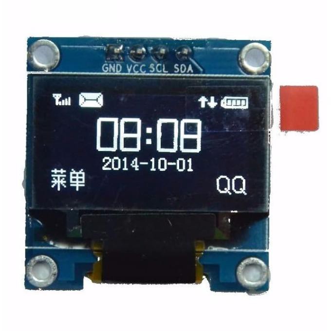 Jual Module Display Oled 128x64 Lcd 12c 0 96 Inch Arduino Biru