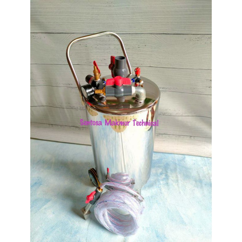 Jual 40 L Tabung Salju Snow Wash Cuci Mobil Motor Body Stainless 40L ...