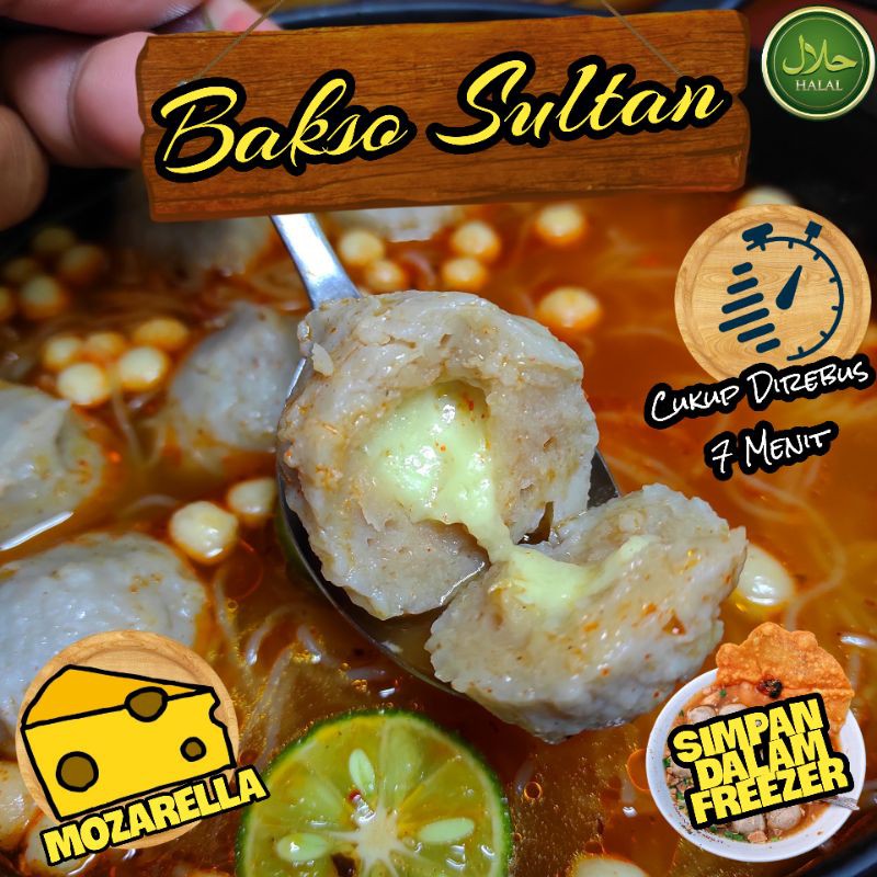 Jual Bakso Sultan isi MOZARELLA | Shopee Indonesia