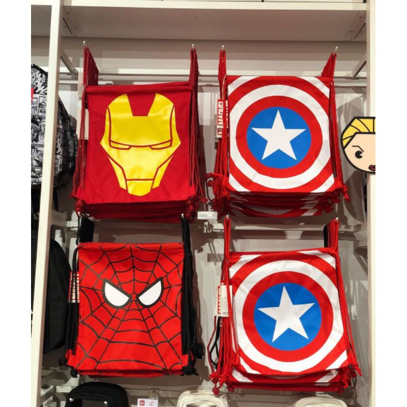 Jual Marvel - Drawstring Bag Miniso | Shopee Indonesia