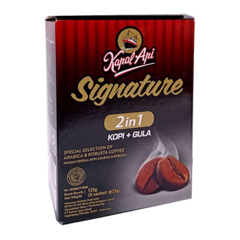 Jual Kapal Api Signature 2In1 Box 5Schx25Gr | Shopee Indonesia