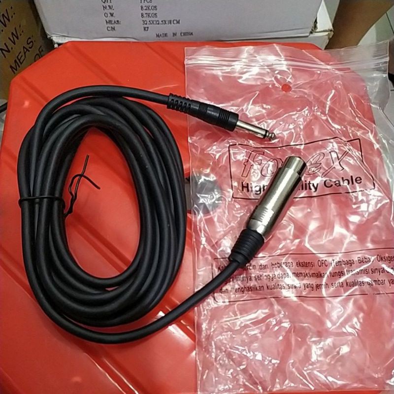 Jual KABEL MIC LENGKAP DENGAN COK 3.5M | Shopee Indonesia