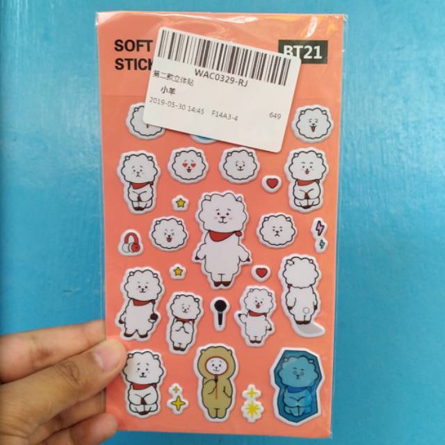 Jual Sticker Stiker BT21 RJ | Shopee Indonesia