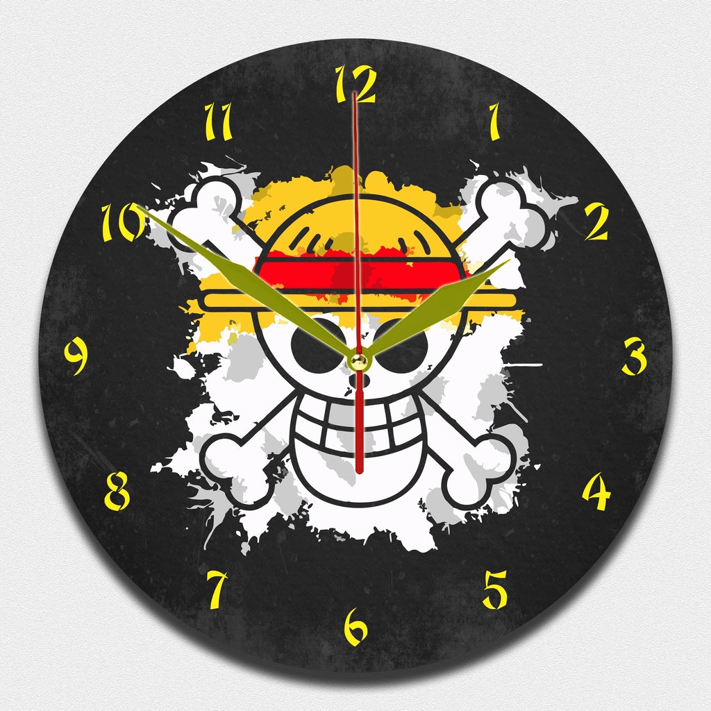 Jual Jam dinding one piece jam dinding karakter murah | Shopee Indonesia