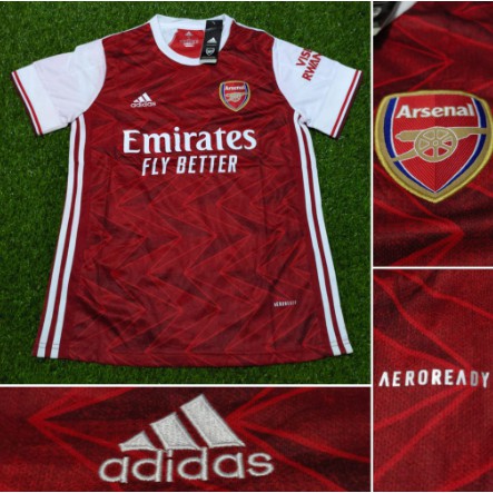 Jual JERSEY BOLA ARSENAL HOME 2020/2021 GRADE ORI | Shopee Indonesia