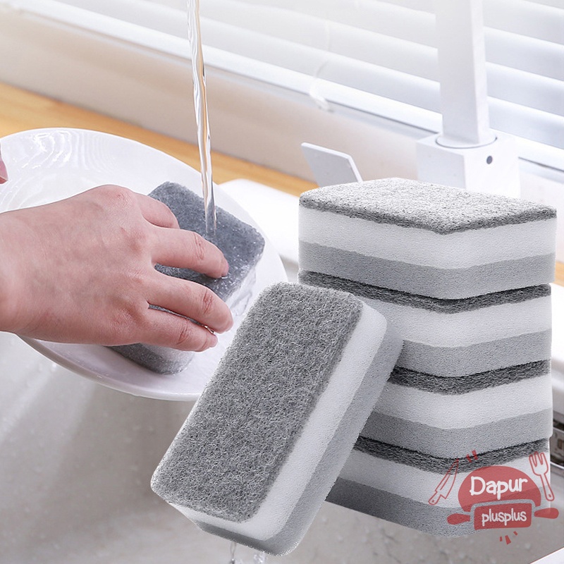 Jual Spons Busa Cuci Piring Dua Sisi | Sponge Anti Minyak 2 sisi | Spon ...