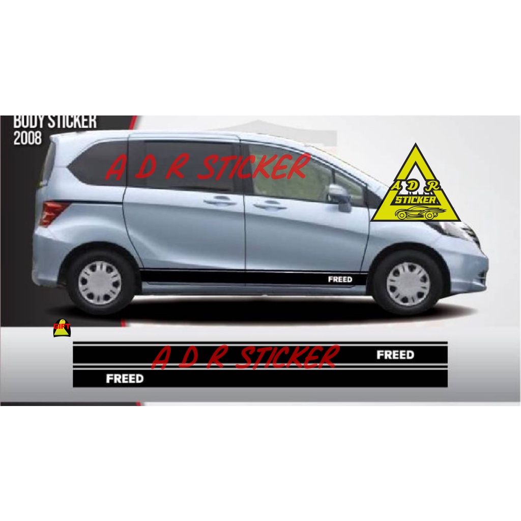 Jual STICKER STIKER MOBIL HONDA FREED STICKER LIST MOBIL HONDA FREED ...