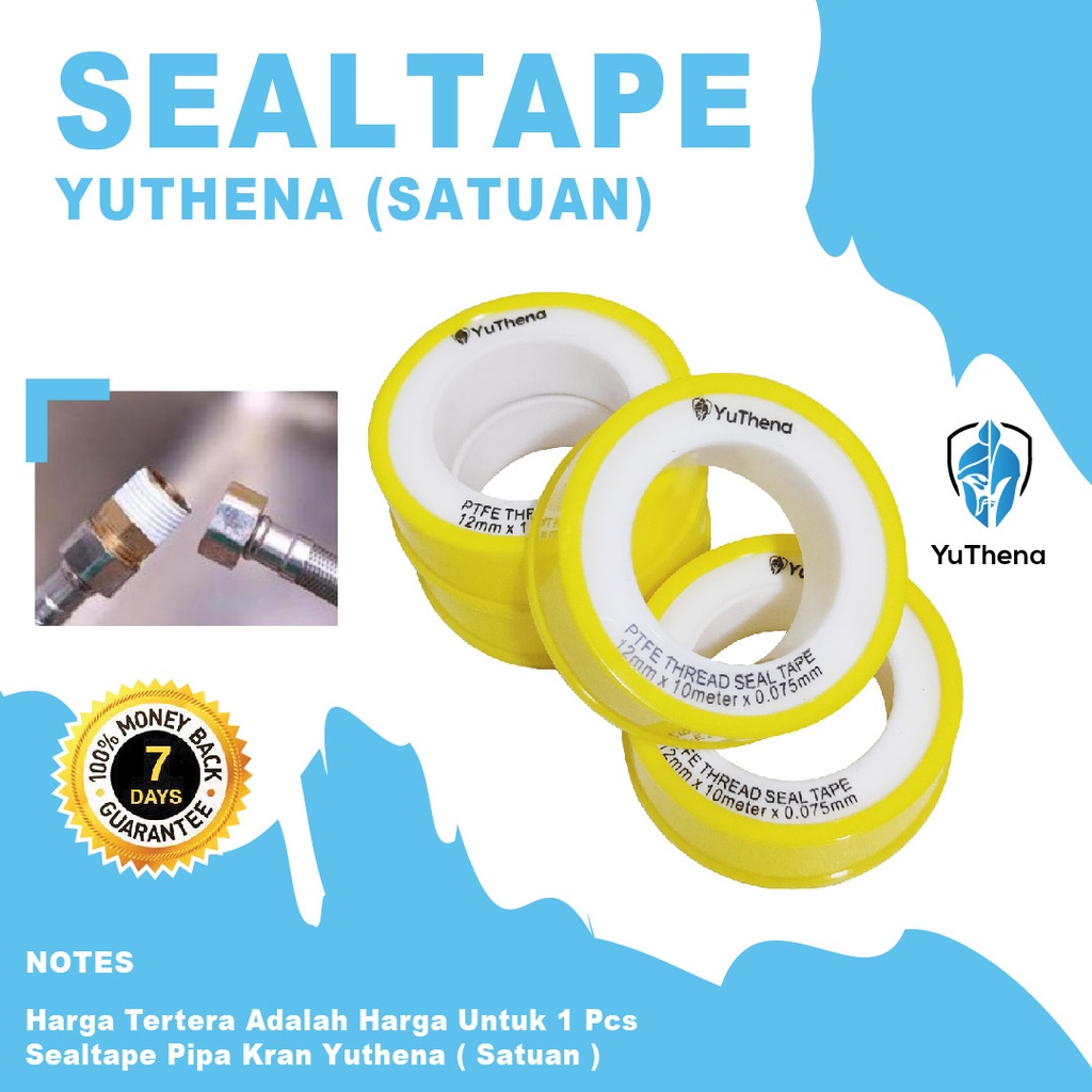 Jual YuThena - Sealtape Seal Tape Siltip Solatip Pipa Kran Yuthena ...
