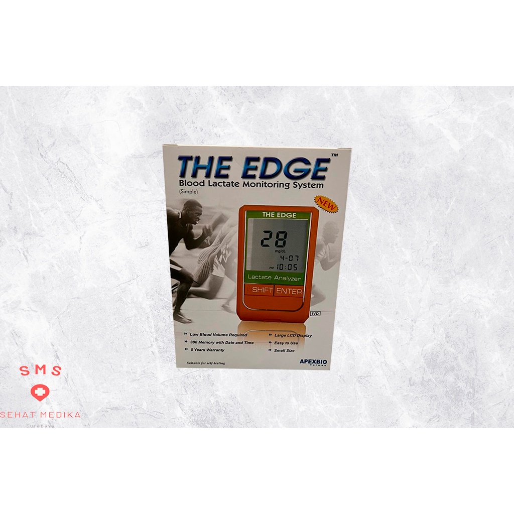 Jual Alat Ukur Laktat Darah THE EDGE Blood Lactate Monitoring System ...