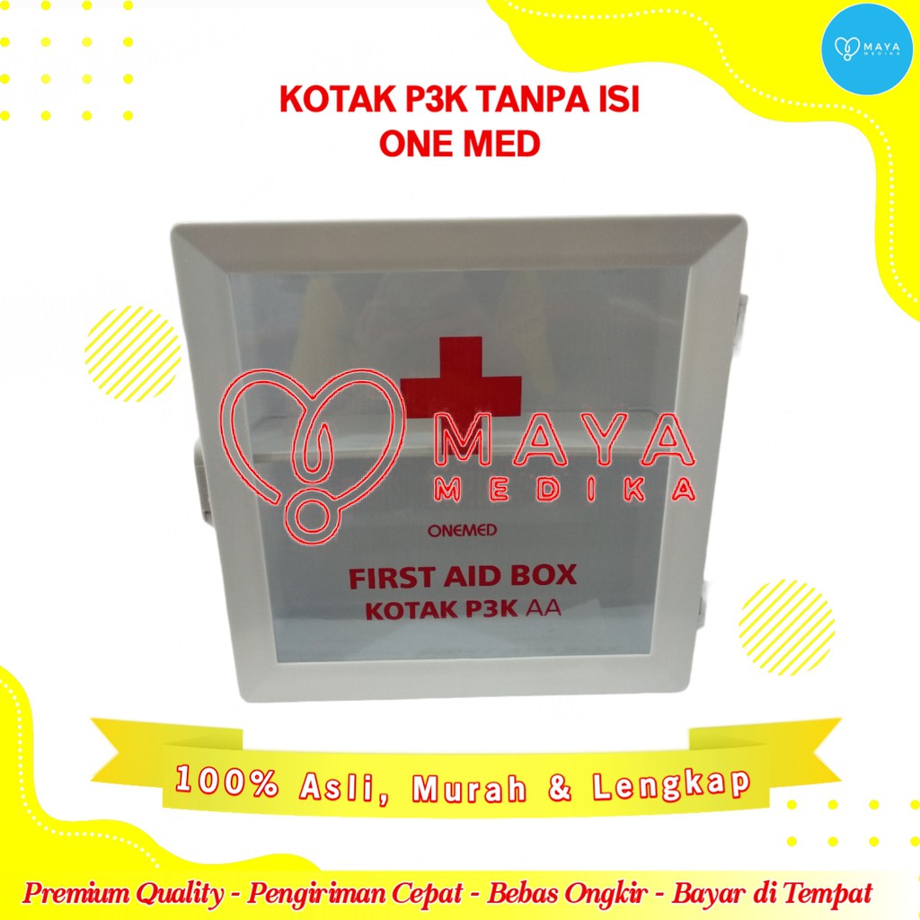 Jual Kotak P3K (Tanpa Isi) One Med | Shopee Indonesia