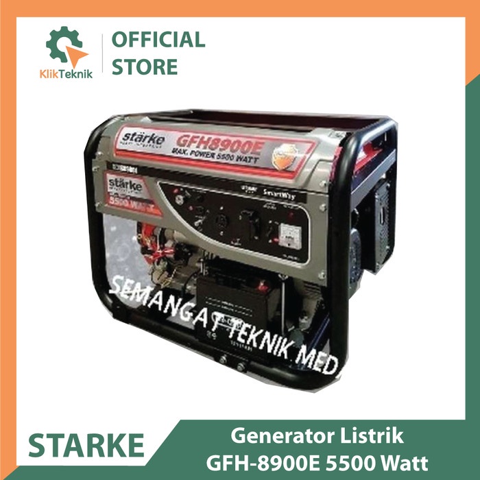 Jual Genset Starke GFH 8900 E Generator 5500 watt | Shopee Indonesia
