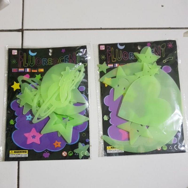 Jual Sticker GLOW IN THE DARK Wallpaper Dinding Stiker Menyala Dalam ...