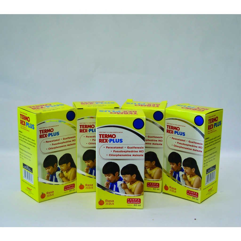 Jual Termorex / Termo Rex Plus Sirup / Syrup 30 Ml (Rasa Jeruk ...