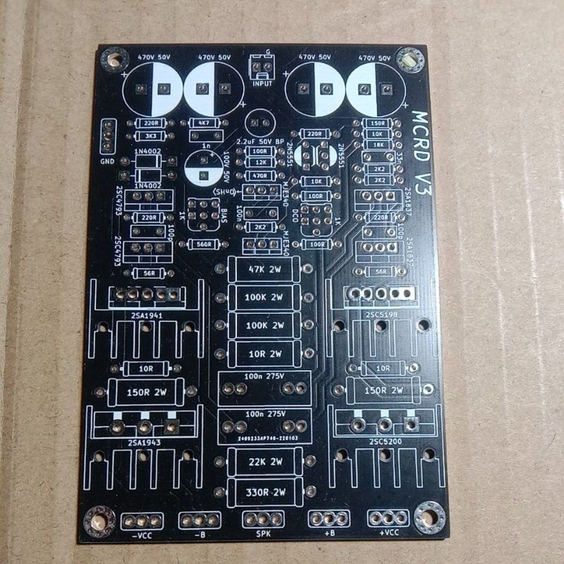 Jual pcb Ampli MCRD V3 double layer | Shopee Indonesia