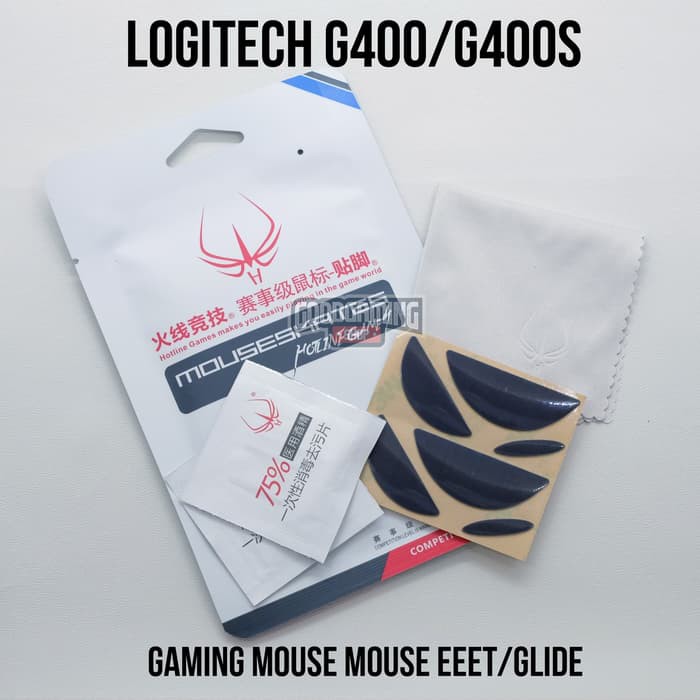 Jual MOUSEFEET / MOUSE GLIDE / KAKI MOUSE HOTLINEGAMES LOGITECH G400 ...