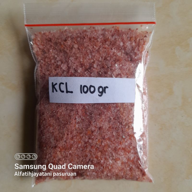 Jual Pupuk KCL 100 gram kalium clorida pemanis buah | Shopee Indonesia