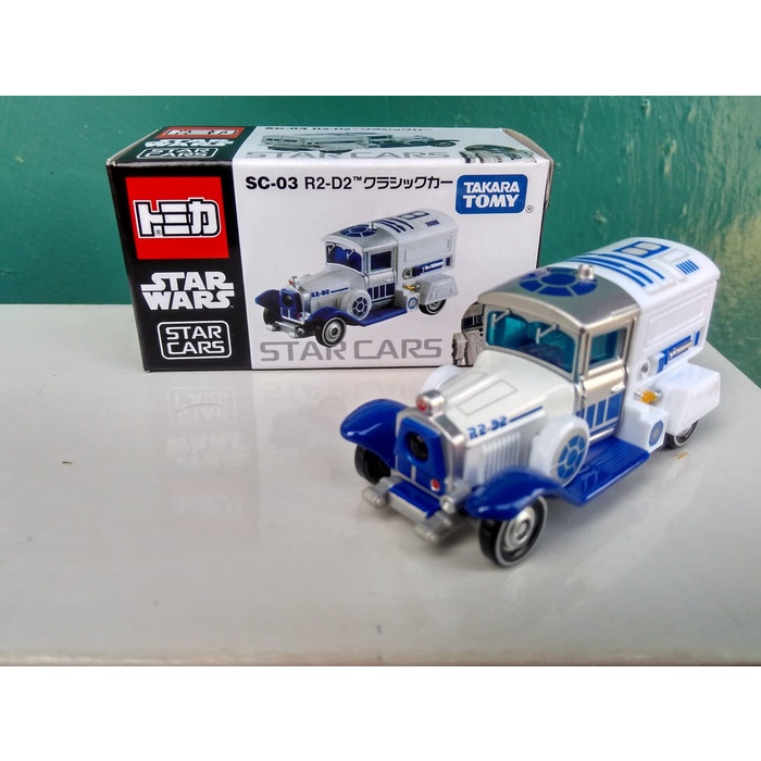 Jual Tomica star wars SC-03 R2-D2 star cars Diecast Takara Tomy bahan ...