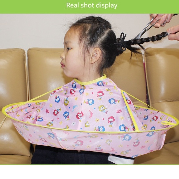Jual Kep apron Jubah Alas Potong Rambut Anak Bahan Nylon untuk Anak Kip ...