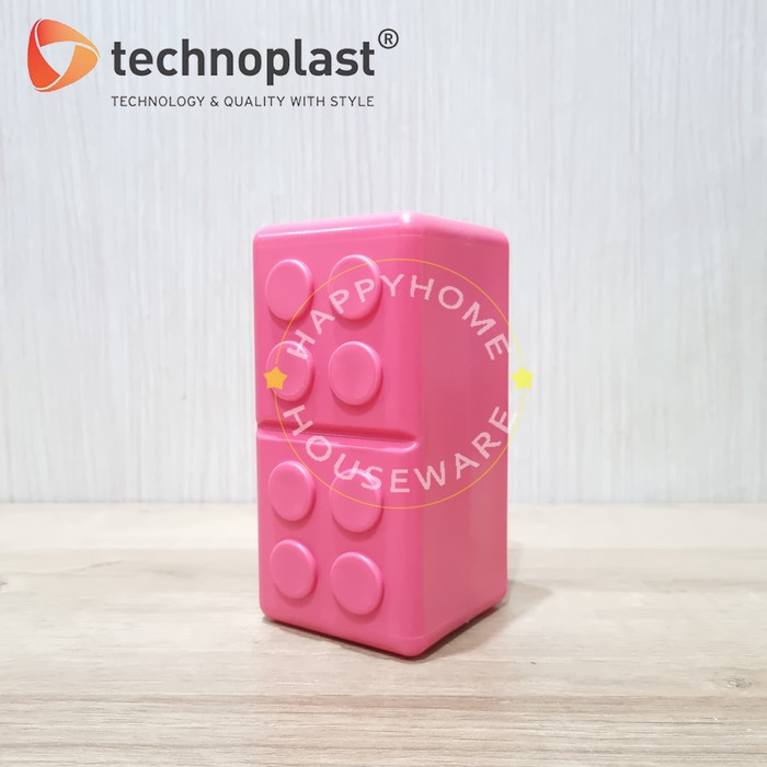 Jual TECHNOPLAST Coin Bank Big Block | Celengan Plastik Lego 2 Varian ...