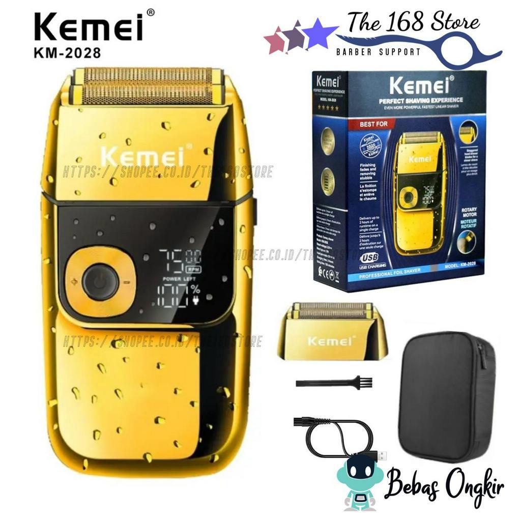 Jual Alat Cukur Rambut Kemei KM 2028 Waterproof Hair Clipper ...