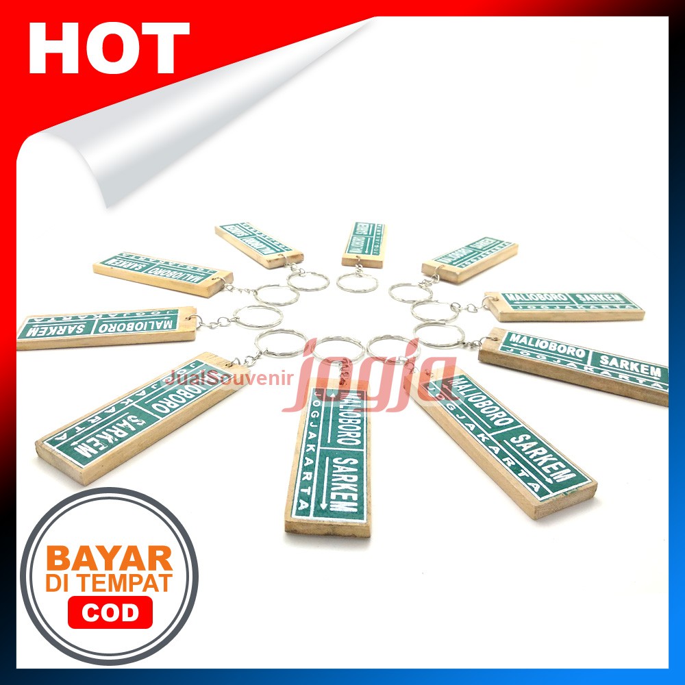 Jual Souvenir Gantungan Kunci Malioboro Sarkem Jogjakarta Oleh Oleh Khas Jogja | Shopee Indonesia