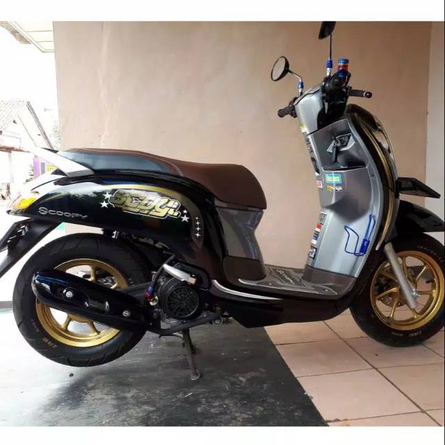 Jual Striping Scoopy new-fi Modifikasi Classic | Shopee Indonesia