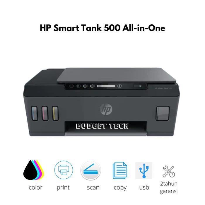 Jual Print | Hp Smart Tank 500 All-In-One Printer | Shopee Indonesia