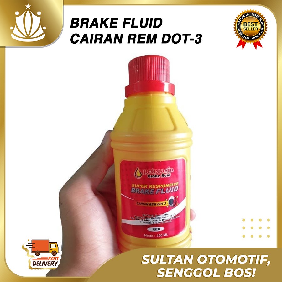 Jual Minyak Rem Motor Mobil Dot3 Brake Fluid Dot-3 PETROASIA Original ...