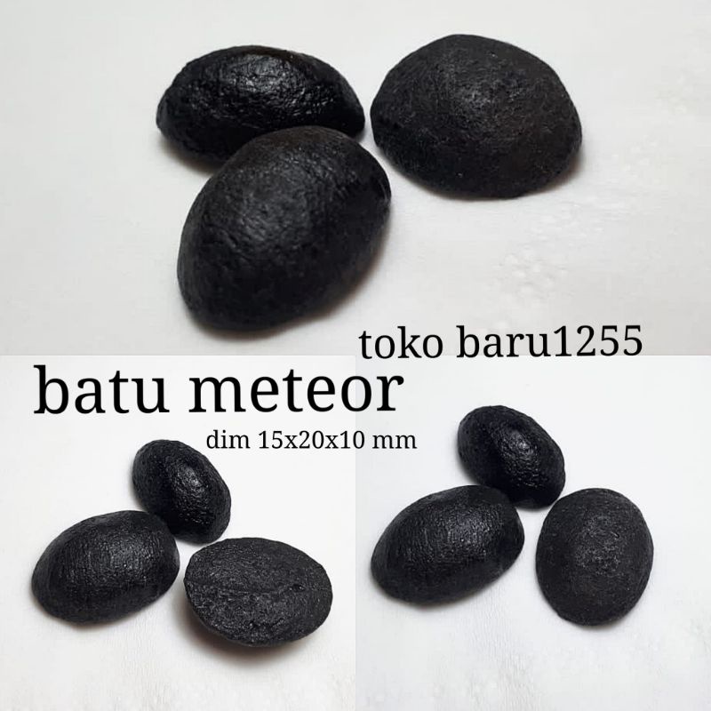 Jual Batu meteor Meteorite HQ opsidian termurah | Shopee Indonesia