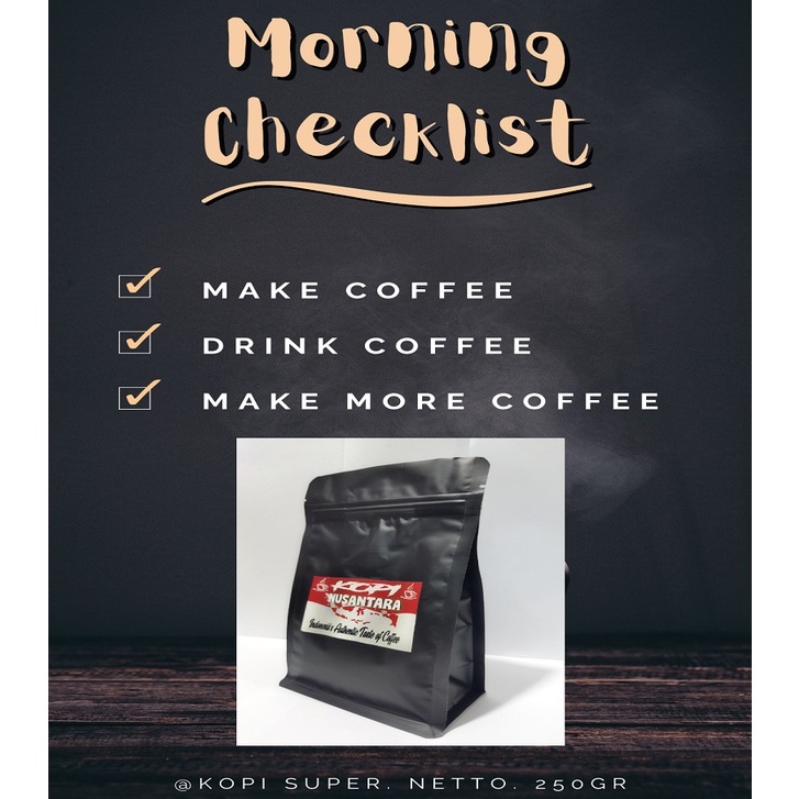 Jual Kopi Super Nusantara 250gr - Bubuk Halus | Shopee Indonesia