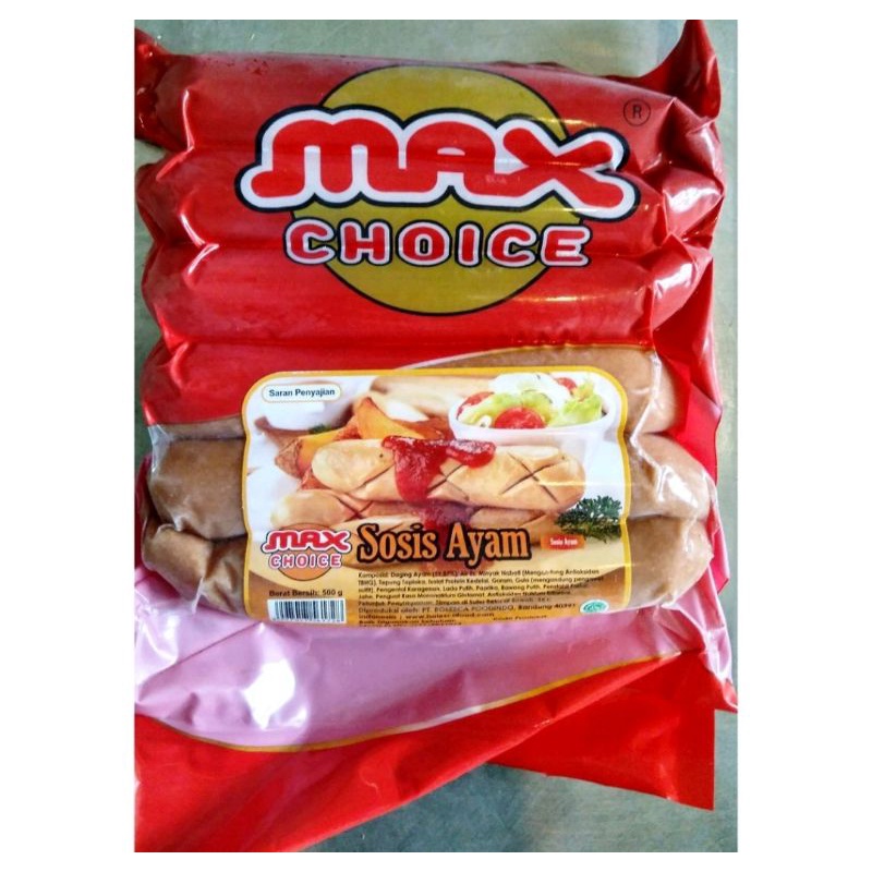 Jual SOSIS JUMBO / SOSIS MAX CHOICE/ SOSIS AYAM | Shopee Indonesia
