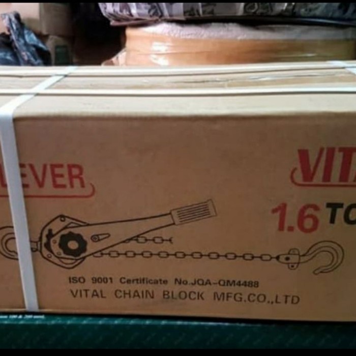 Jual BLOCK-CHAIN- PROMO LEVER BLOCK VITAL UKURAN 1,6 TON X 1,5 M VR2-15 ...