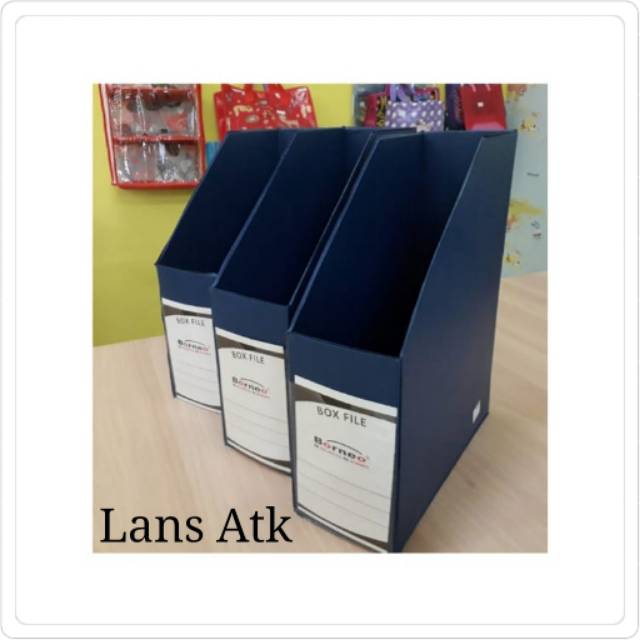 Jual Box File Borneo Warna Biru Tua (0088) | Shopee Indonesia