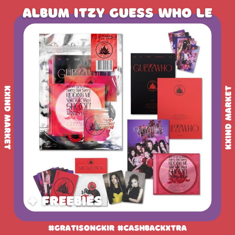 Jual Album Itzy Guess Who Limited Edition / album Itzy / album only ...