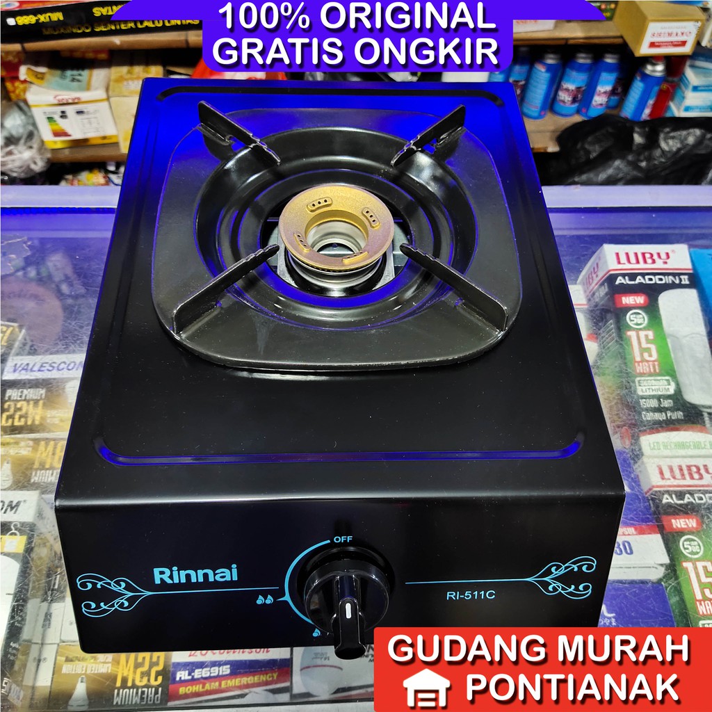 Jual Kompor Gas Rinnai Ri 511C 1tunku kuningan | Shopee Indonesia