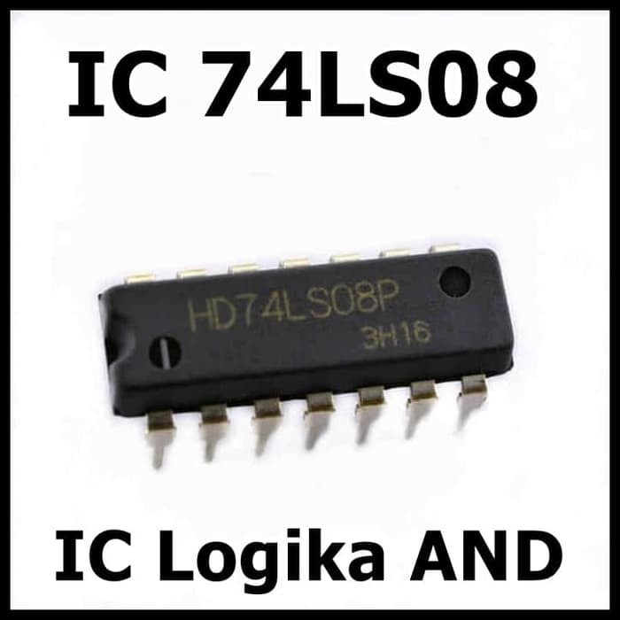 Jual IC Logika Gerbang AND 74LS08 7408 Quad 2 Input AND Gate | Shopee Indonesia
