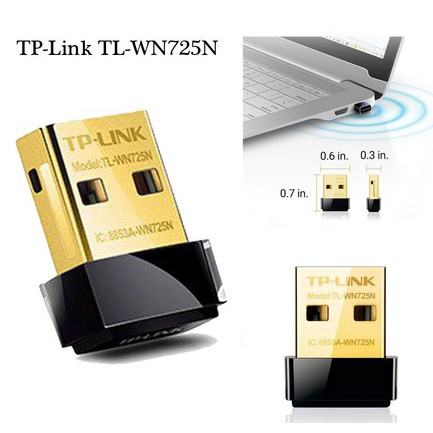 Jual TP-LINK TPLINK TL-WN 725N Usb wifi mini Wireless Adapter Penangkap ...