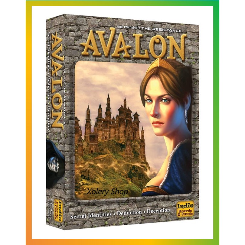 Jual Board Game Avalon Game Card The Resistance: Avalon Social ...