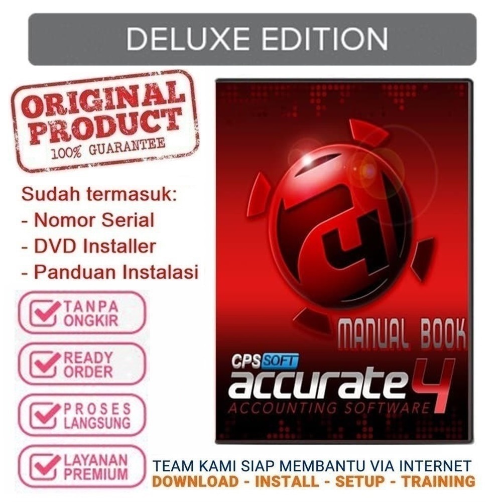 Jual ACCURATE 4 Deluxe / Enterprise / Standard - Lisensi / Serial ...