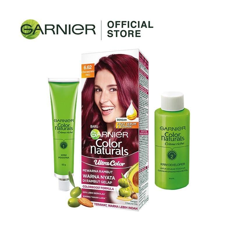 Jual GARNIER COLOR NATURALS BOX HAIR COLOR 55 ML+ 50 GR | Shopee Indonesia