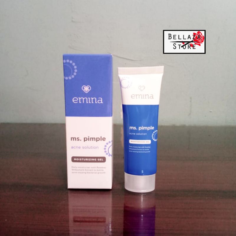 Jual Emina ms pimple Acne Solution Moisturizing Gel 20 ml | Shopee ...