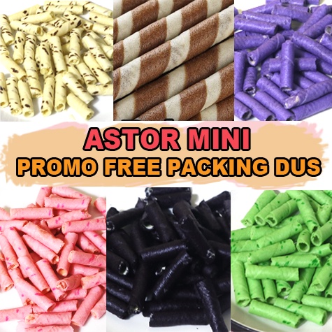 Jual ASTOR MINI ASTOR COKLAT ASTOR STRAWBERI ASTOR PANDAN ASTOR VANILA ...