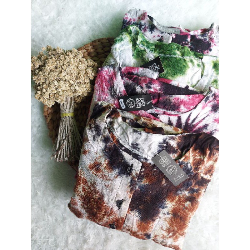 Jual [READY] MURAH !! Longdress Daster Tie Dye | Shopee Indonesia