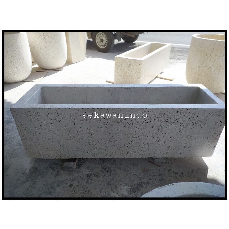 Jual POT BUNGA BALOK POT TANAMAN MEWAH DAN MINIMALIS POT TRASO POT ...