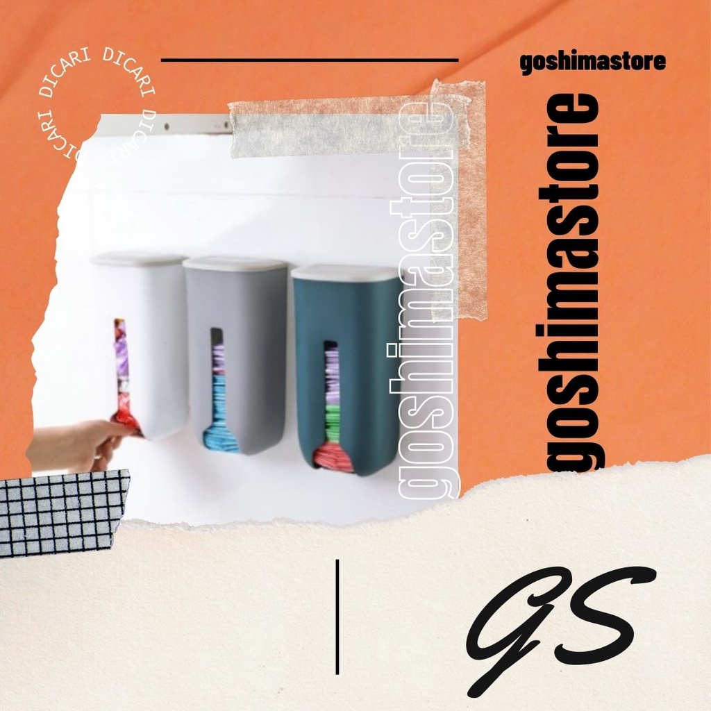 Jual goshimastore - Tempat Untuk Simpan Plastik Kresek Sampah Dinding ...