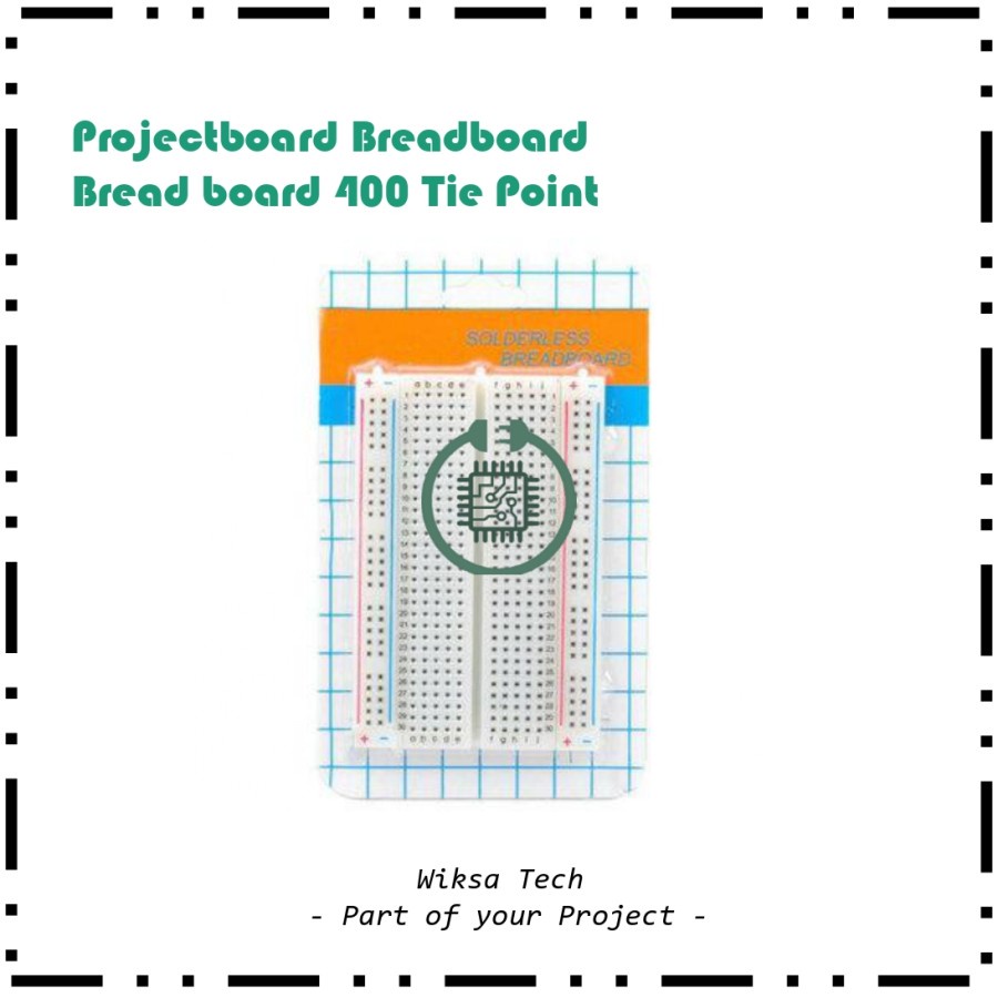 Jual Projectboard Breadboard bread board 400 Tie Point | Shopee Indonesia