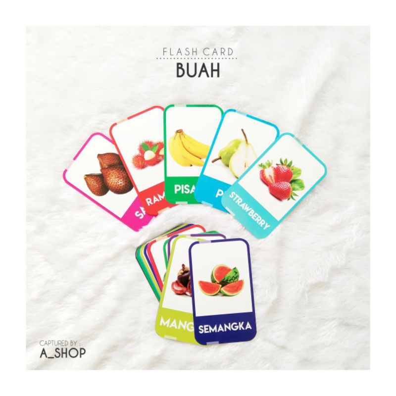 Jual Flash Card Buah | Shopee Indonesia